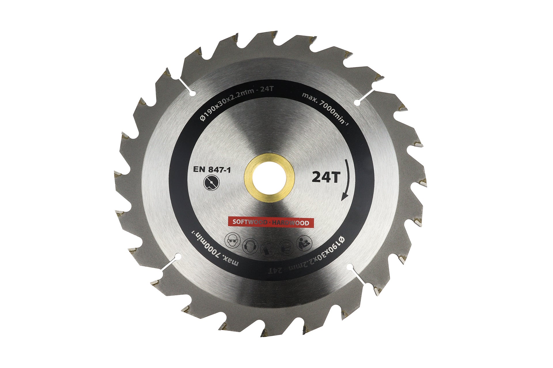 Disco sierra circular 190 x 30 mm 24D - Por unidad | Leroy Merlin