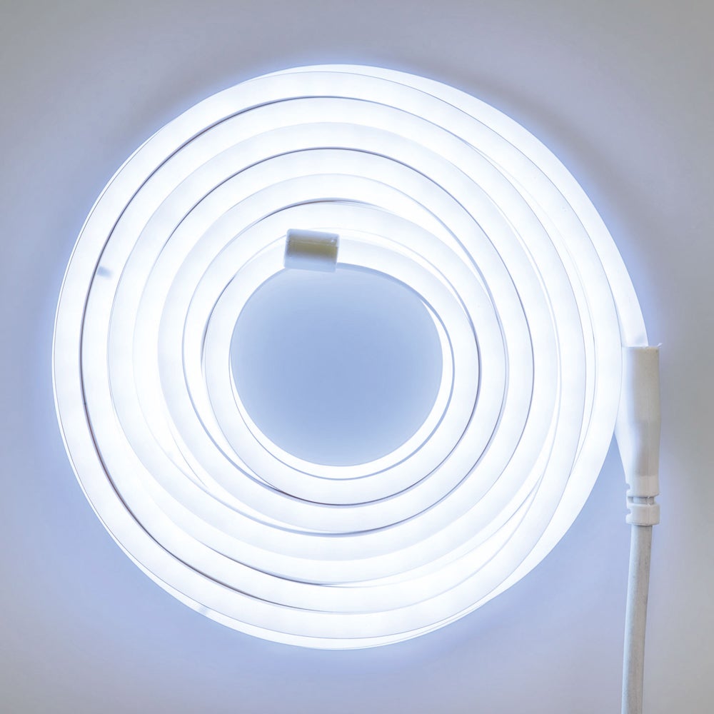 TUBO NEÓN LED DOBLE CARA SERIE 'SMD' 960 LEDs blancos - 9,5 m (8+1,5 ...