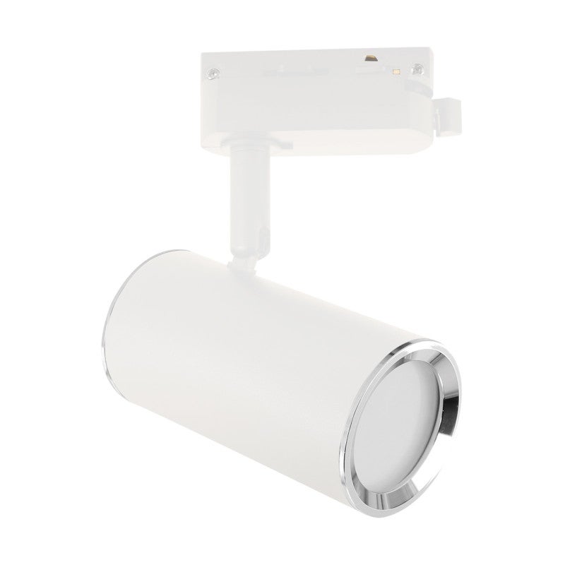 Spot sur Rail MEGAN TRA - GU10 - Blanc - Aluminium - Orientable - 35W ...