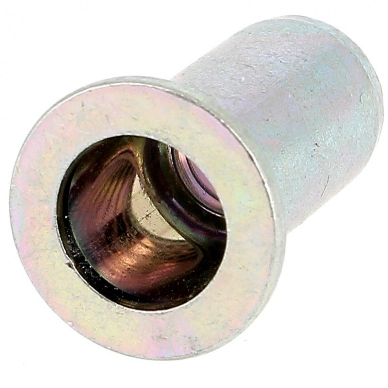 RIVKLE® Tête Plate Fut Cyl Ouvert M6 Bichromaté Ep 5.5 A 8 | Leroy Merlin