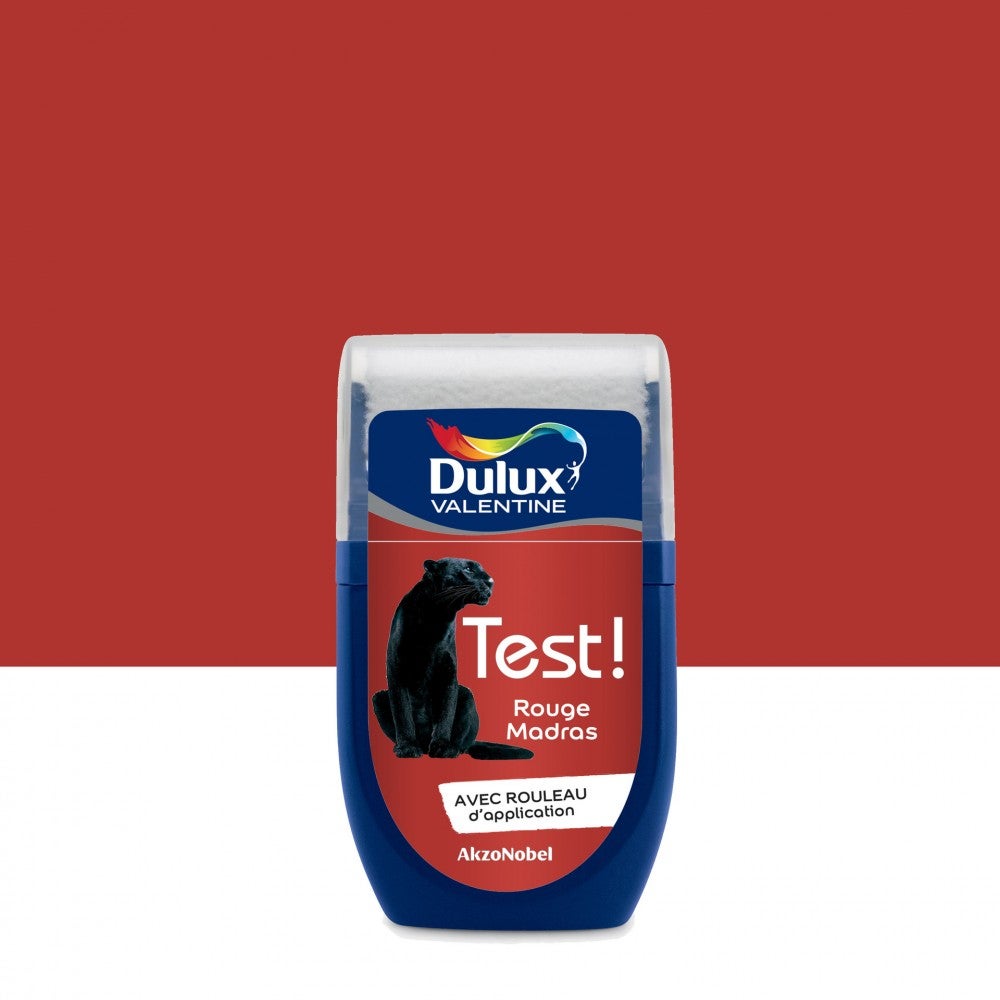 Tester de pintura madras color rojo satinado crema 30 mL - DULUX ...