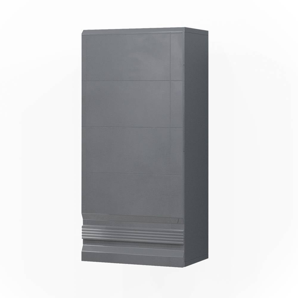Vicco Armoire murale Fredd, Anthracite Haute brillance, 36.4x77cm ...