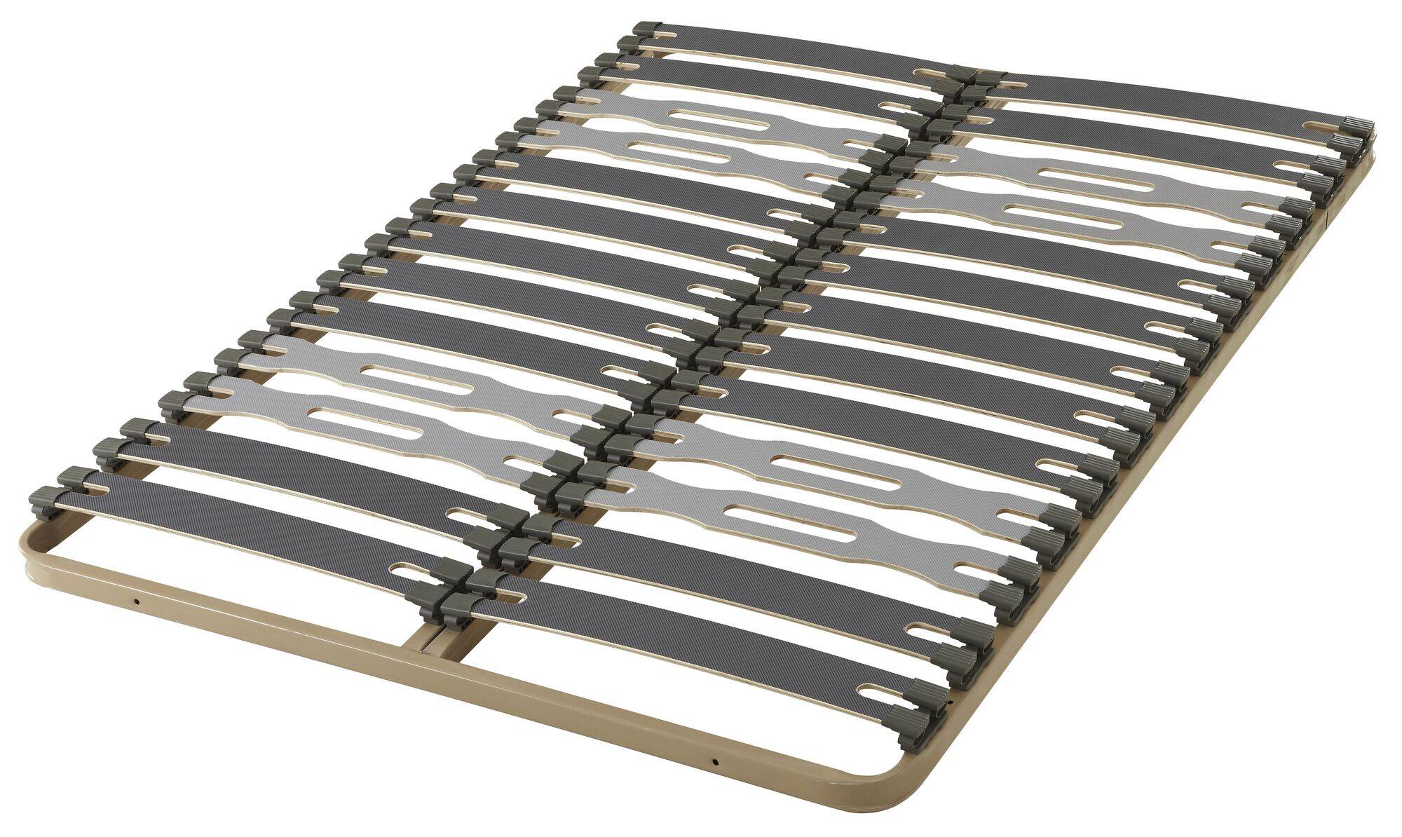 Sommier cadre à latte 5 zones de soutien Ethan, CAMIF-140 x 200 cm ...