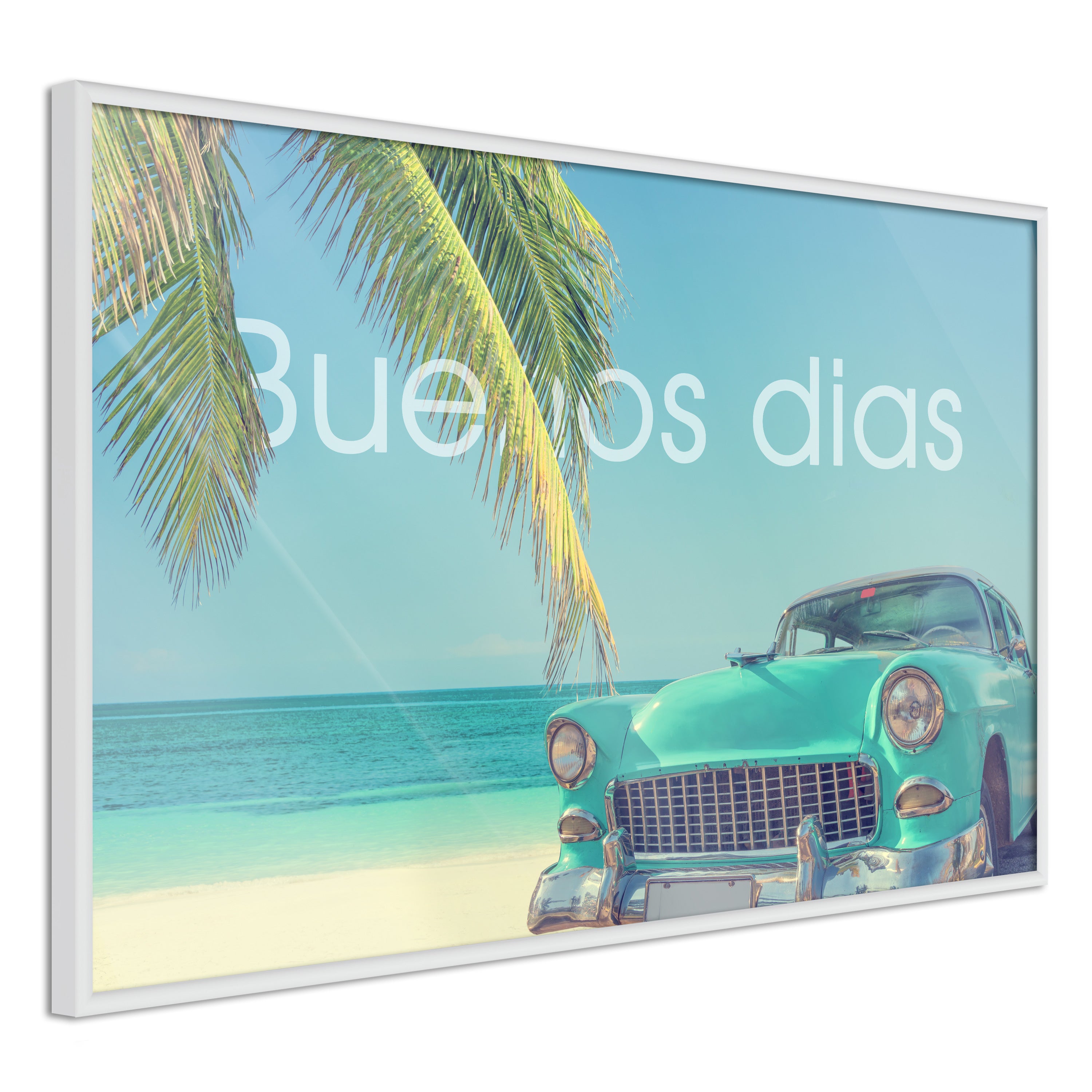 Poster et affiche - Welcome to Paradise - 90x60 | Leroy Merlin