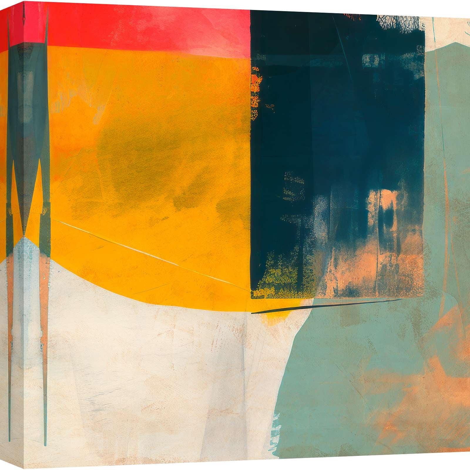 Tableau moderne abstrait - impression sur toile - Sonne Taylor ...