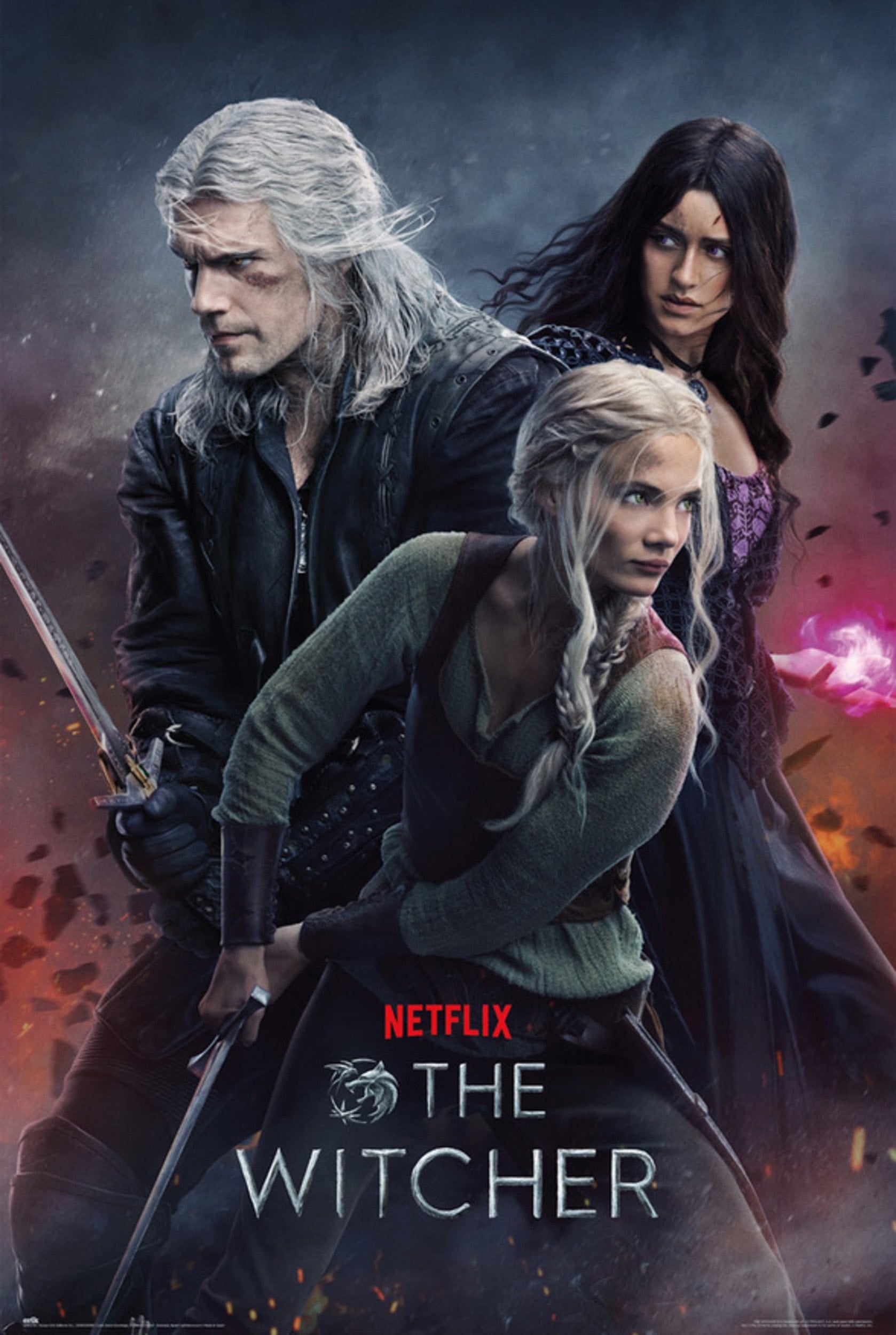 Poster The Witcher - Season 3 61x91.5cm | Leroy Merlin