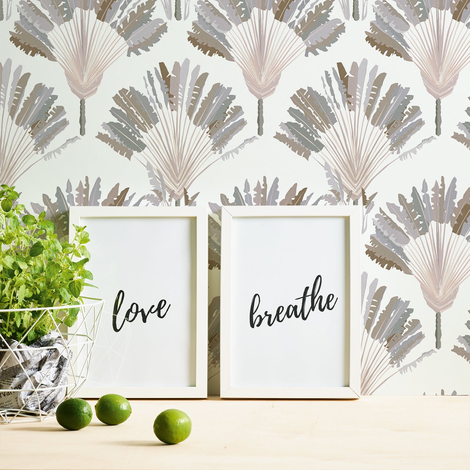 Papier peint Jungle Gris Jungle Chic Architects Paper | Leroy Merlin