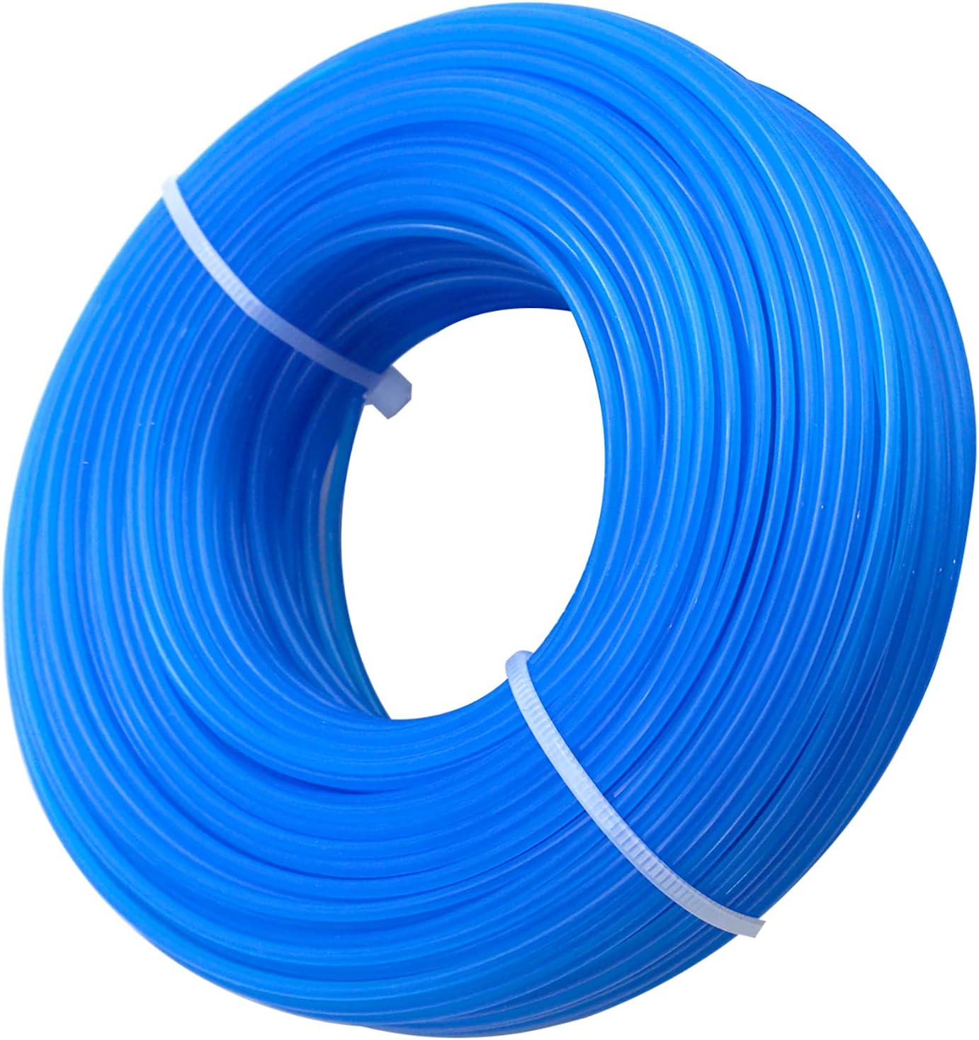 Fil Nylon Coupe-Bordure 1,6mm - Bobine 100m pour Débroussailleuse, Remplacement de Fil de ...