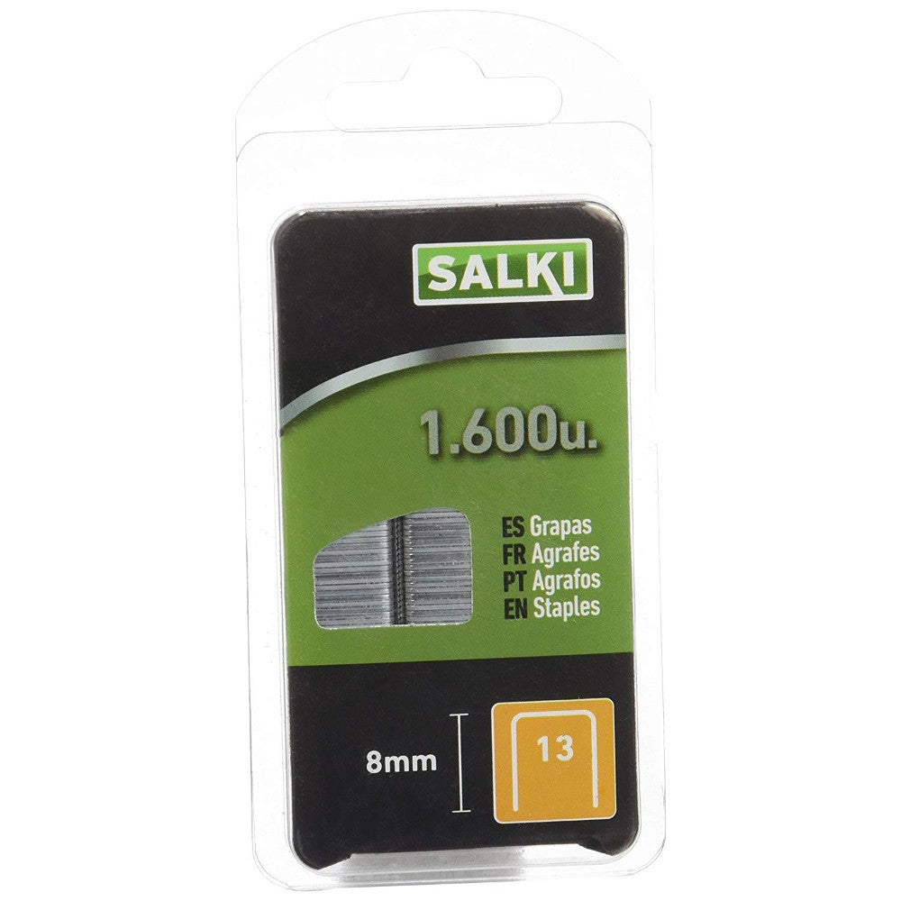 Staples 13/08mm SALKI 1000unid. | Leroy Merlin