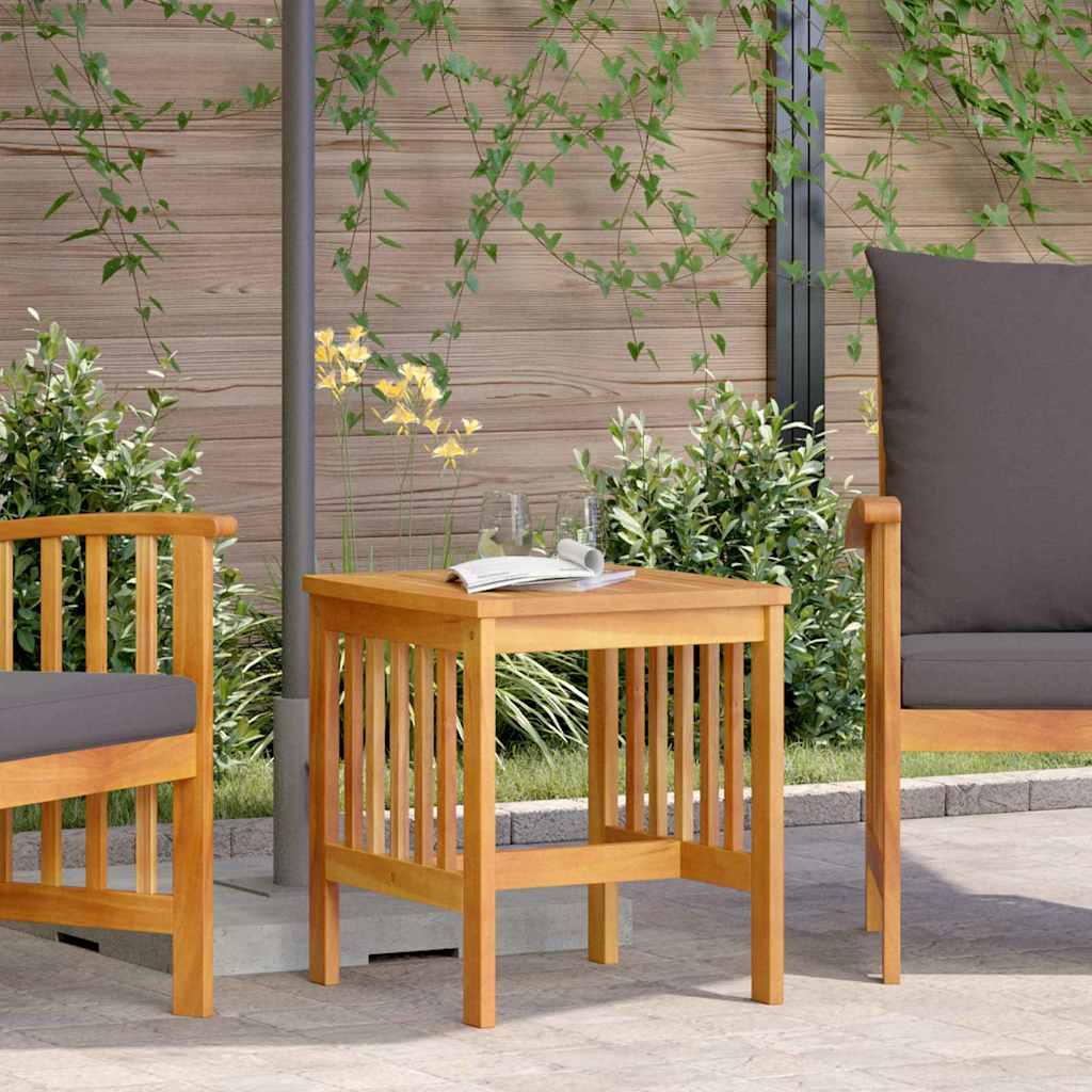 Table d'appoint Huile Naturelle Bois d'Acacia Massif | Leroy Merlin