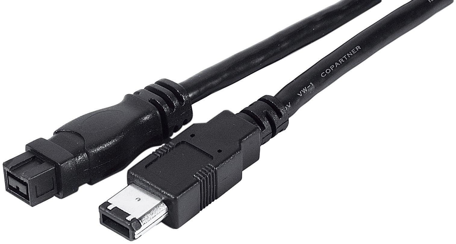 CONECTICPLUS Câble firewire 800 400 9/6 5m noir | Leroy Merlin