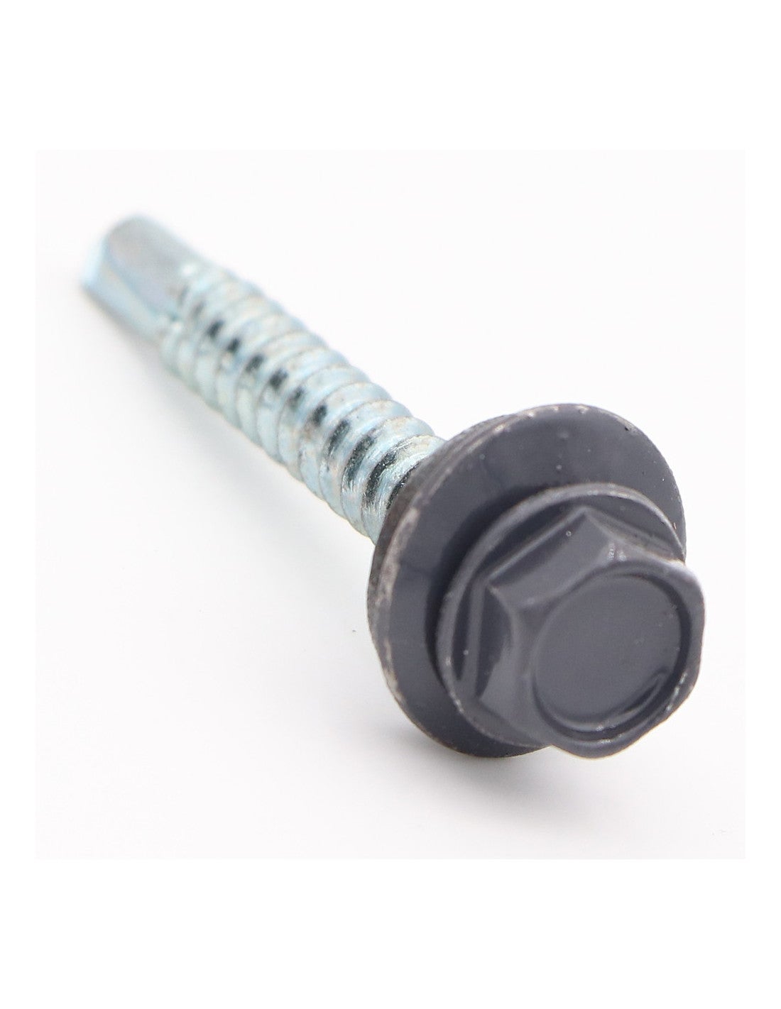 Vis autoperceuse Tête hexagonale TH 4.8X35 Rondelle d'étanchéite avec joint néoprene EPDM Acier ...