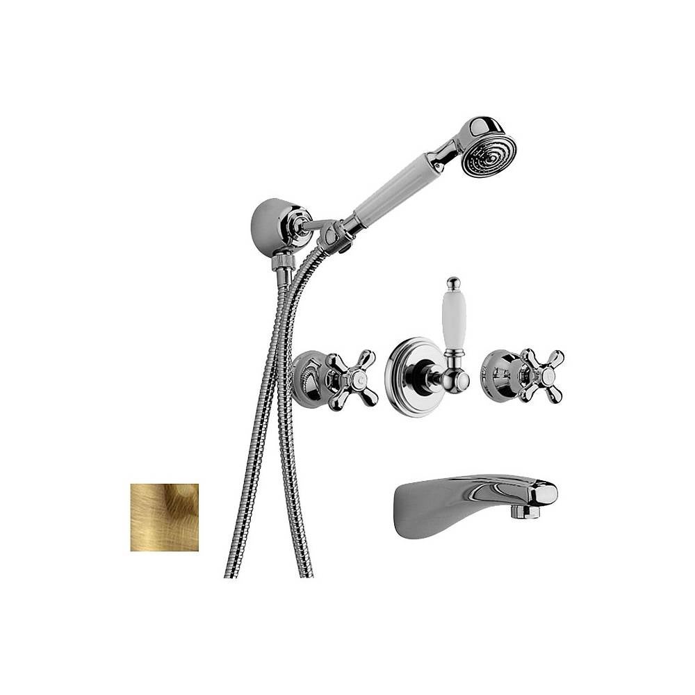 Groupe baignoire/douche encastrable avec douchette série IRIS modèle ...