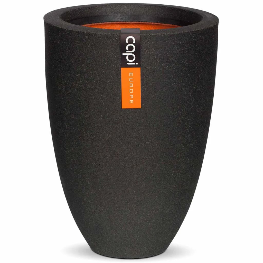 Maison Exclusive - Pot à fleurs Urban Smooth élégant bas 26x36 cm noir ...