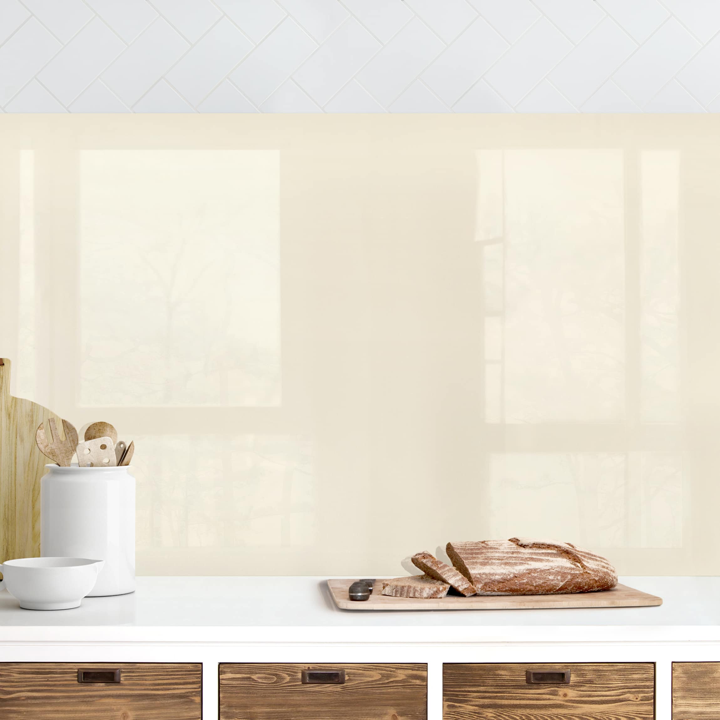 Crédence cuisine - Cachemire 300 x 60 cm | Leroy Merlin