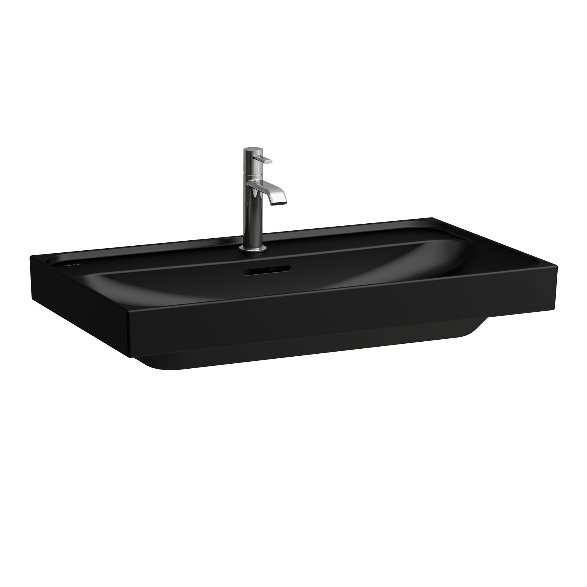 Lavabo sobre encimera Laufen Meda, pulido, 800x460mm, 3 agujeros para ...
