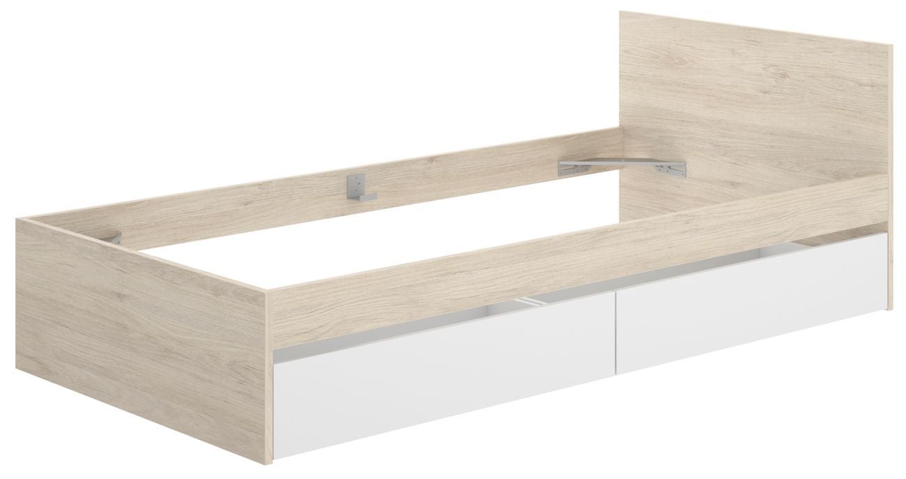 TOP Cama blanco natural con cajones | Leroy Merlin