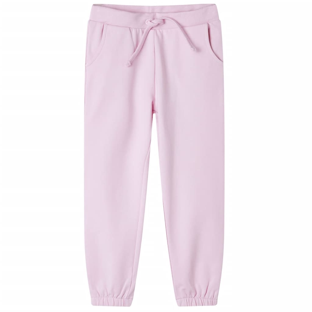 Pantaloni Tuta Rosa Chiaro per Bambini Taglia 140 - Comfort e Stile ...