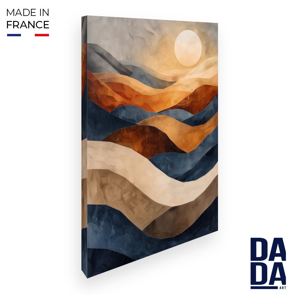 Toile murale Paysage ondoyant / 50x70cm / Fabriqué en France ...