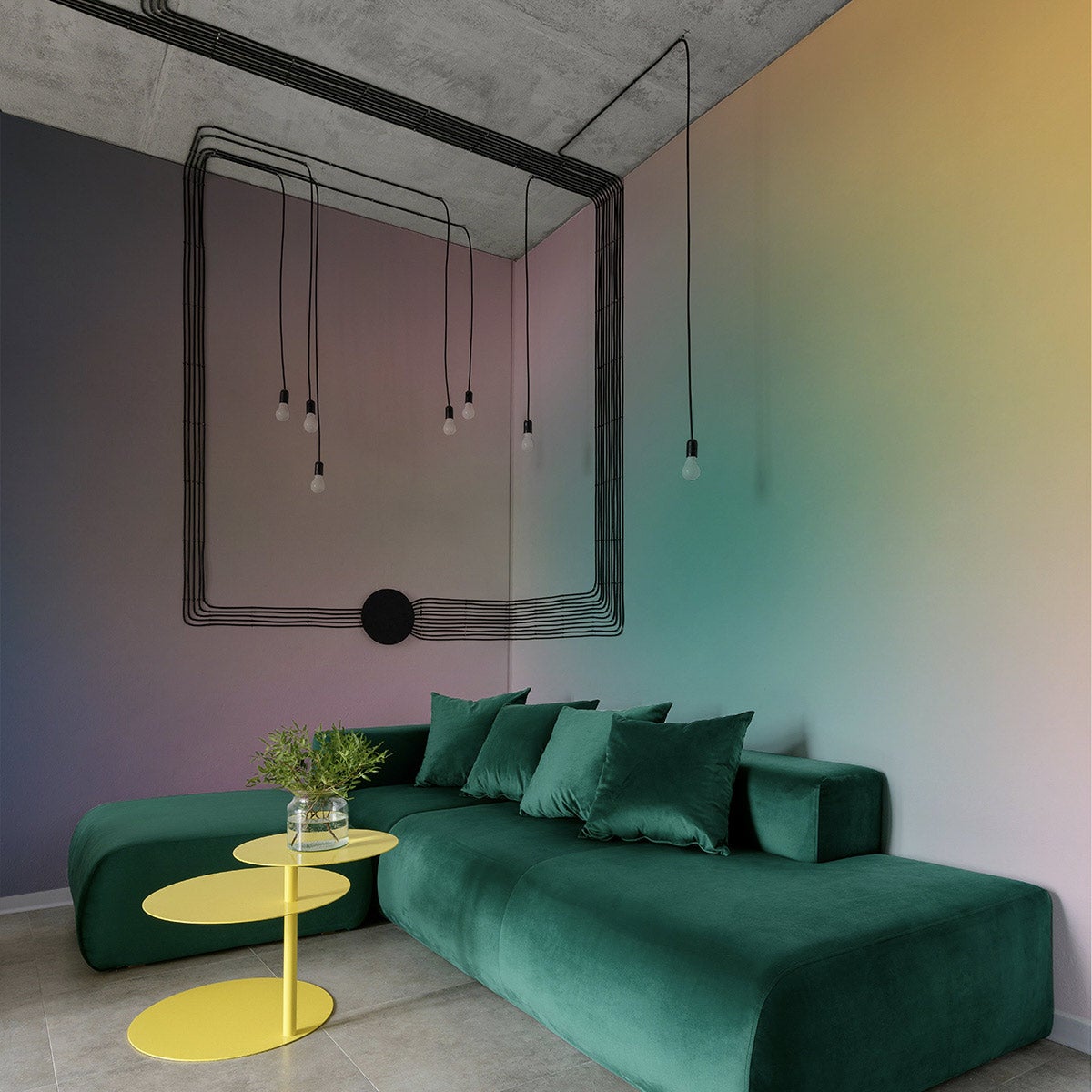 Papier peint panoramique Stella Couleurs 450x250cm | Leroy Merlin