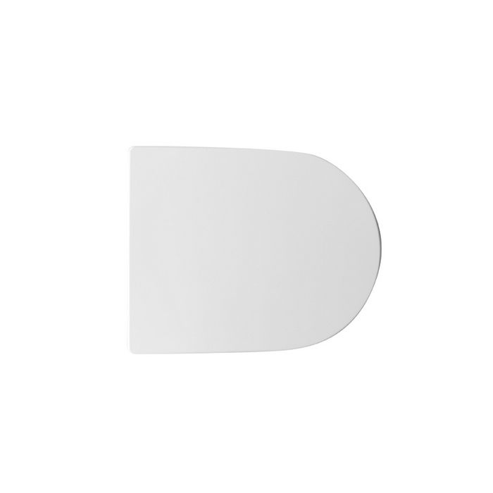 Asiento de inodoro Slim Resort con cierre suave, color blanco. | Leroy ...