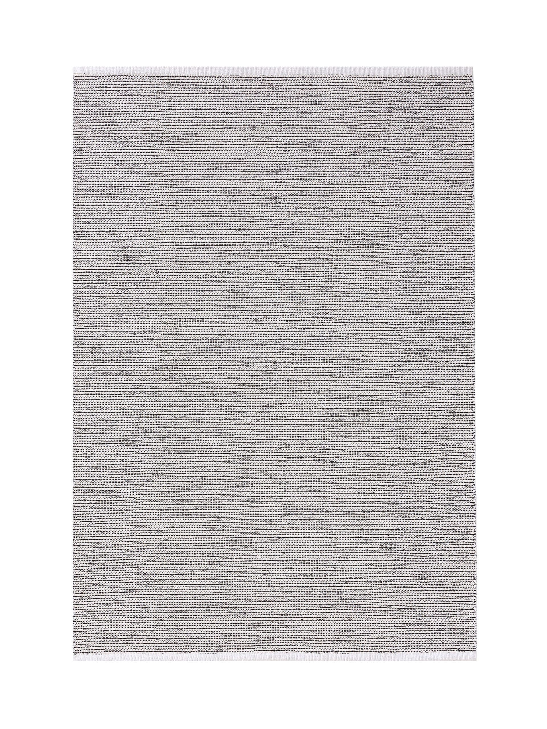 BENUTA - Tapis en coton Ron beige/noir 350x450 cm | Leroy Merlin