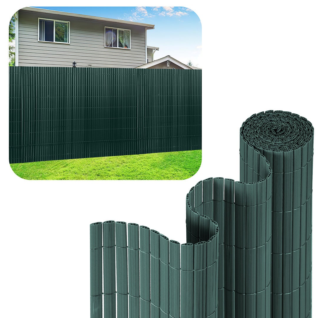 Cañizo de PVC resistente – Paravientos y privacidad para exterior ...