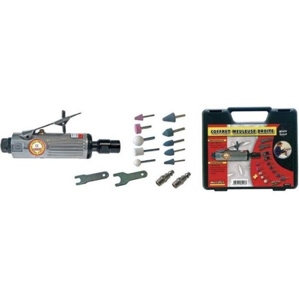 MECAFER Bmc Meuleuse droite pneumatique avec 10 meules | Bricoman