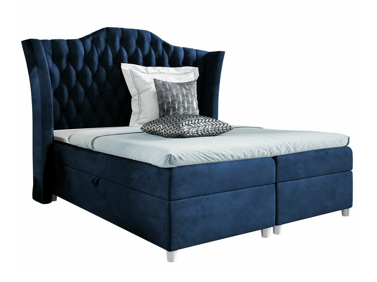 Letto continentale Baltimore 183, Continentale, Doppio, Blu, 140x200 ...