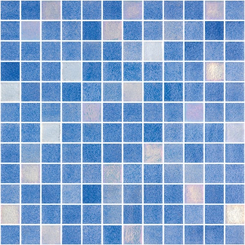 Gresite Goby azul esmaltado para piscina - STOCK MOSAIC | Leroy Merlin