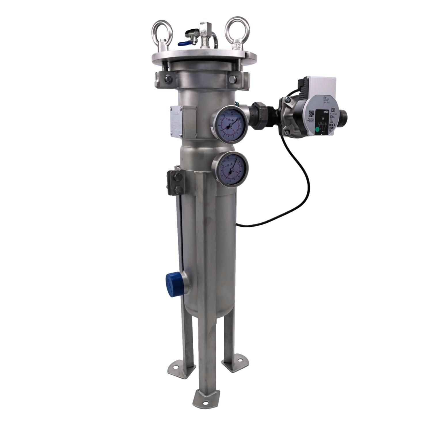 Pot à Boue Magnétique Inox 50/60 - 2" Avec Circulateur 12 M3/h Et Poche ...