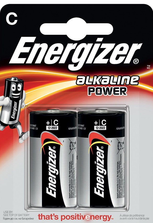 Blister ENERGIZER de 2 pilas alcalinas POWER LR14 (C) | Leroy Merlin