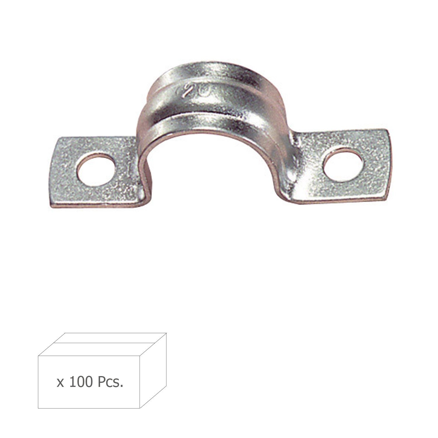 Grapa Metalica 2 Patas 12 mm. Wolfpack Caja 100 unidades | Leroy Merlin