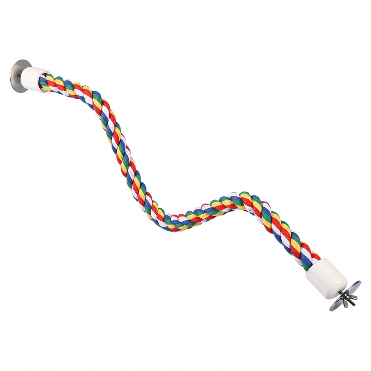 Juguete elástico para pájaros, loro, percha de pie con cuerda de ...