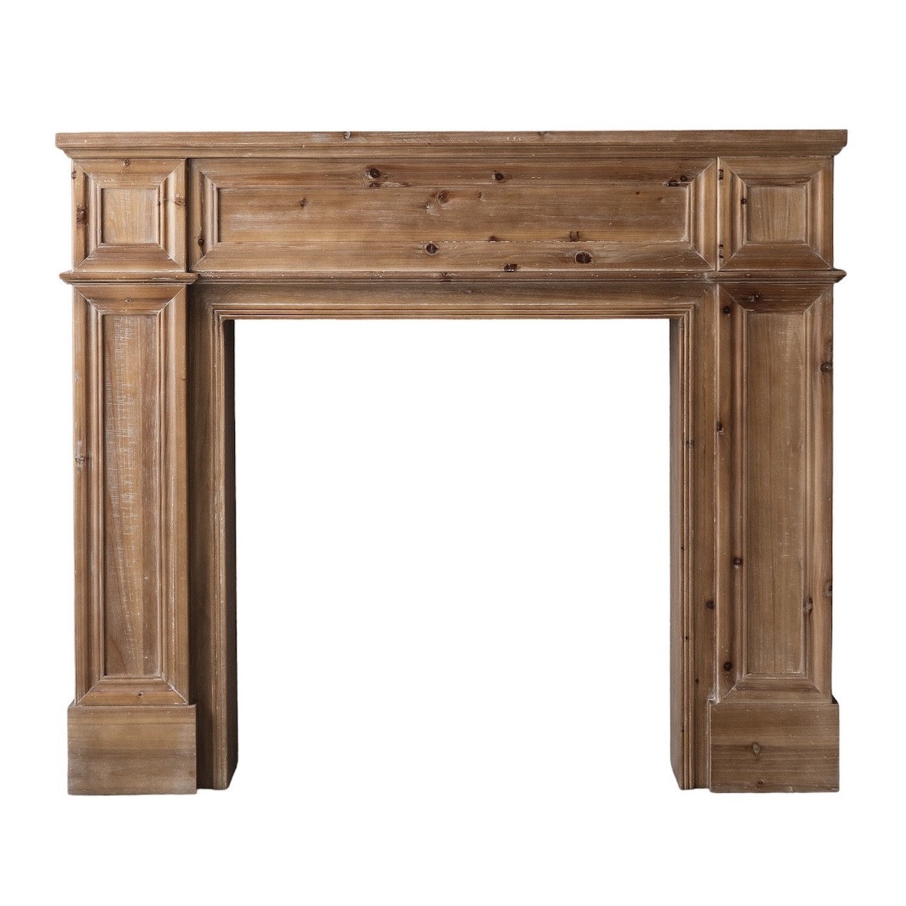 ALICE - Manteau de cheminée en bois de sapin | Leroy Merlin