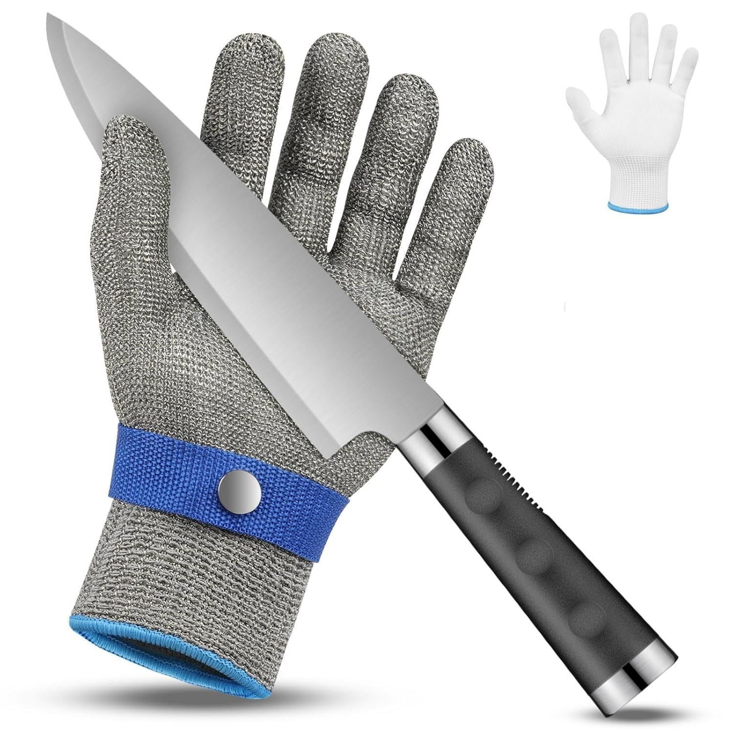 Gant anti Coupure Niveau 9, Gants Anti Coupure, Gants Résistants ...