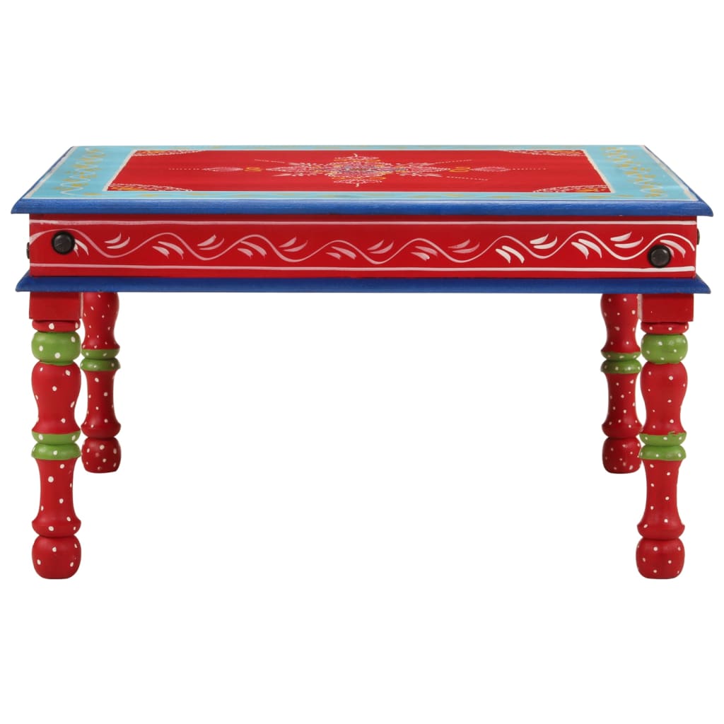Table basse，Table d'appoint, Table de Salon rouge bois de manguier ...