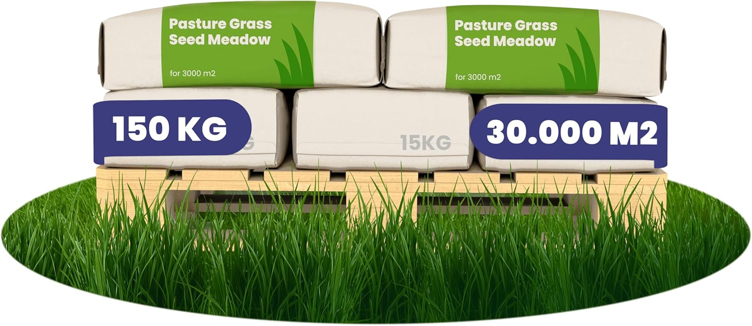 Semences Pour Prairie Pour Les Chevaux Et Le Petit Bétail - 10X = 150 ...