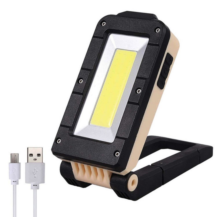 Foco de trabajo recargable, luz LED portátil para camping, construcción ...