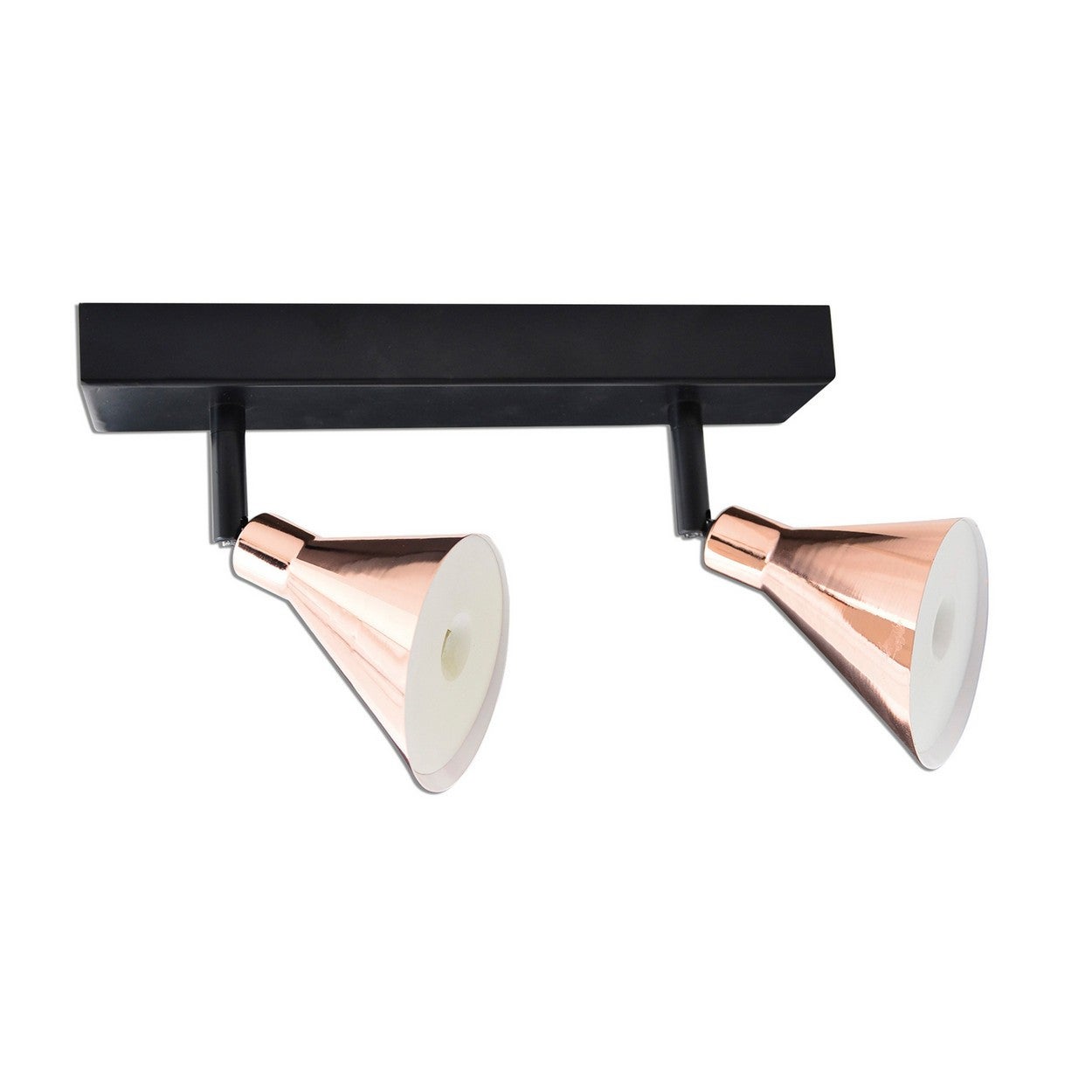 Naeve COPPER Spot de plafond double LED 3000K | Leroy Merlin
