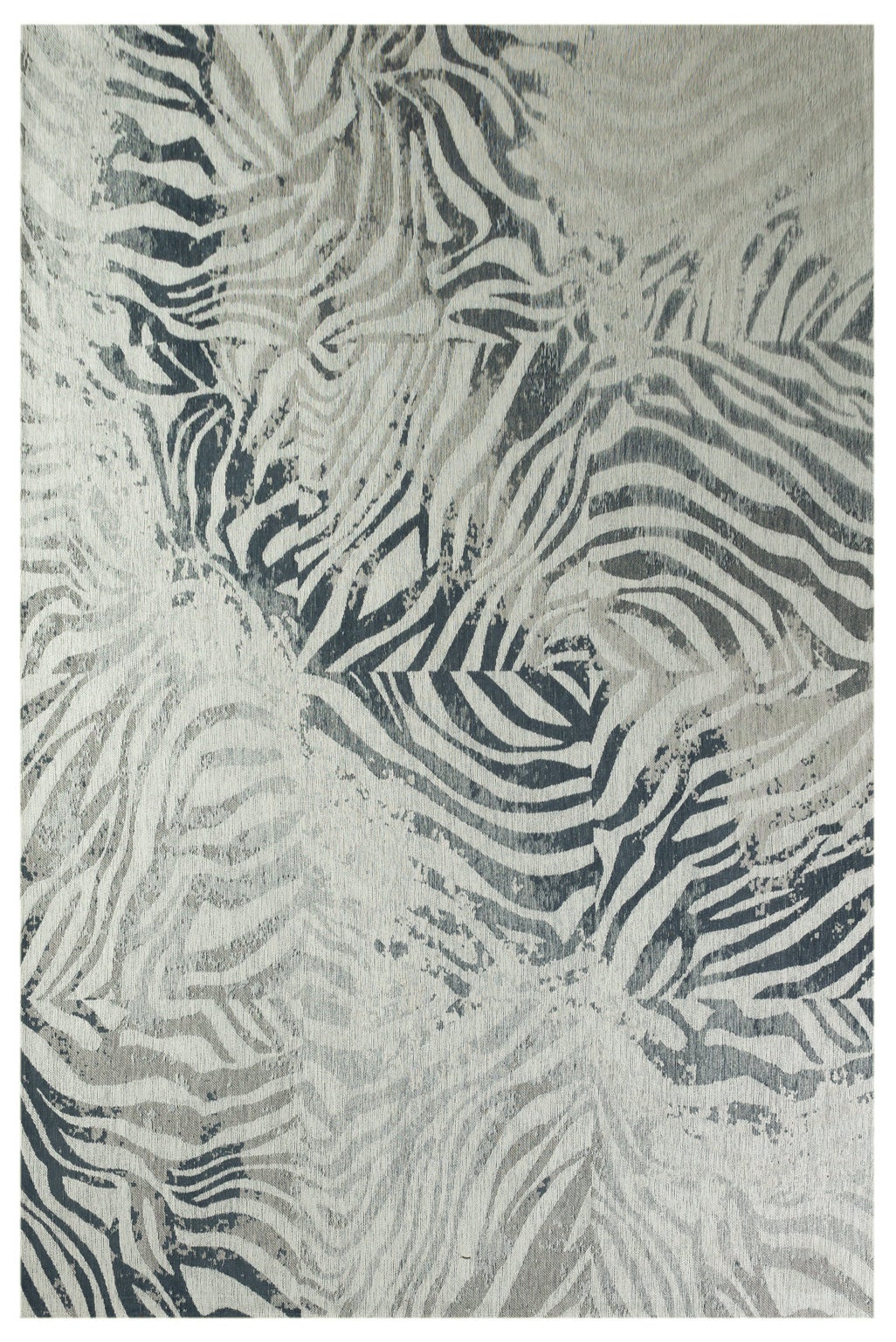 Alfombra - Colección Zebra Beneffito - Kenian Sky - AZUL - 80x150cm ...