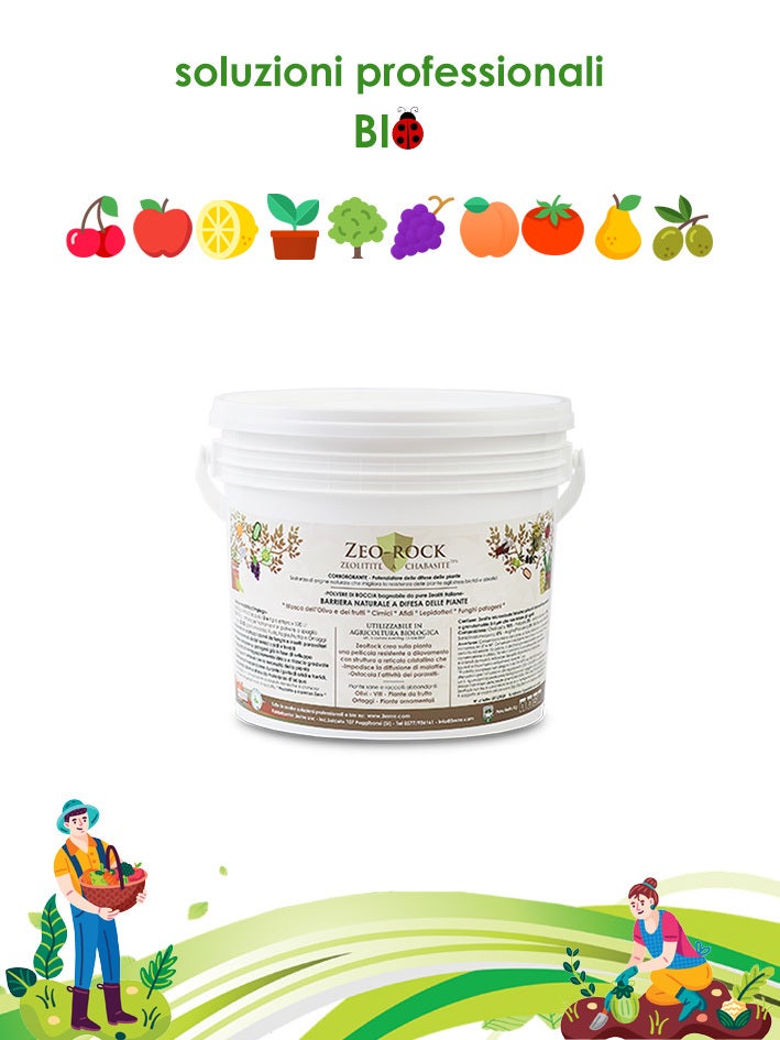ZEO-ROCK® polvo fino hidrosoluble de zeolita chabasita (cicatrizante ...