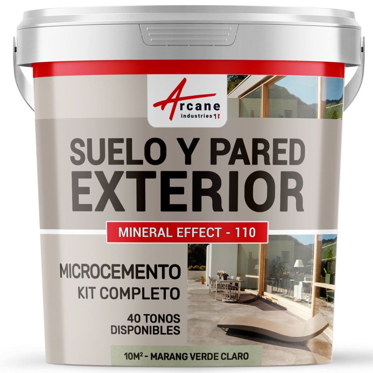 Microcemento para exteriores: suelos, muros, terrazas, balcones ...