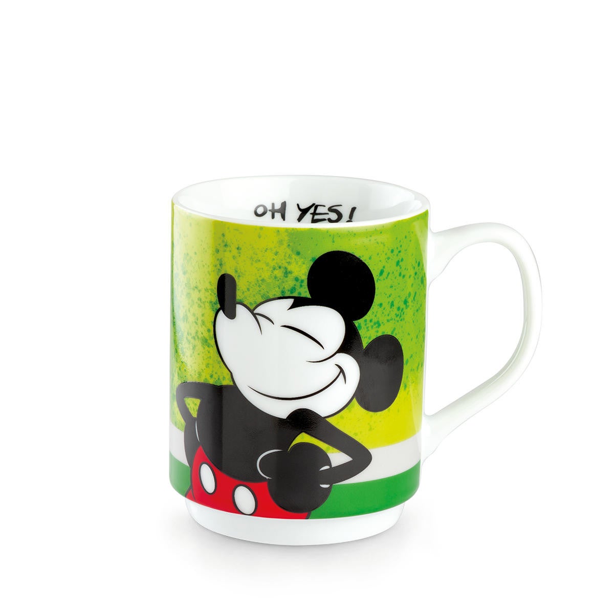 Disney Mickey Mouse I Am mug ceramica verde 350 ml | Leroy Merlin