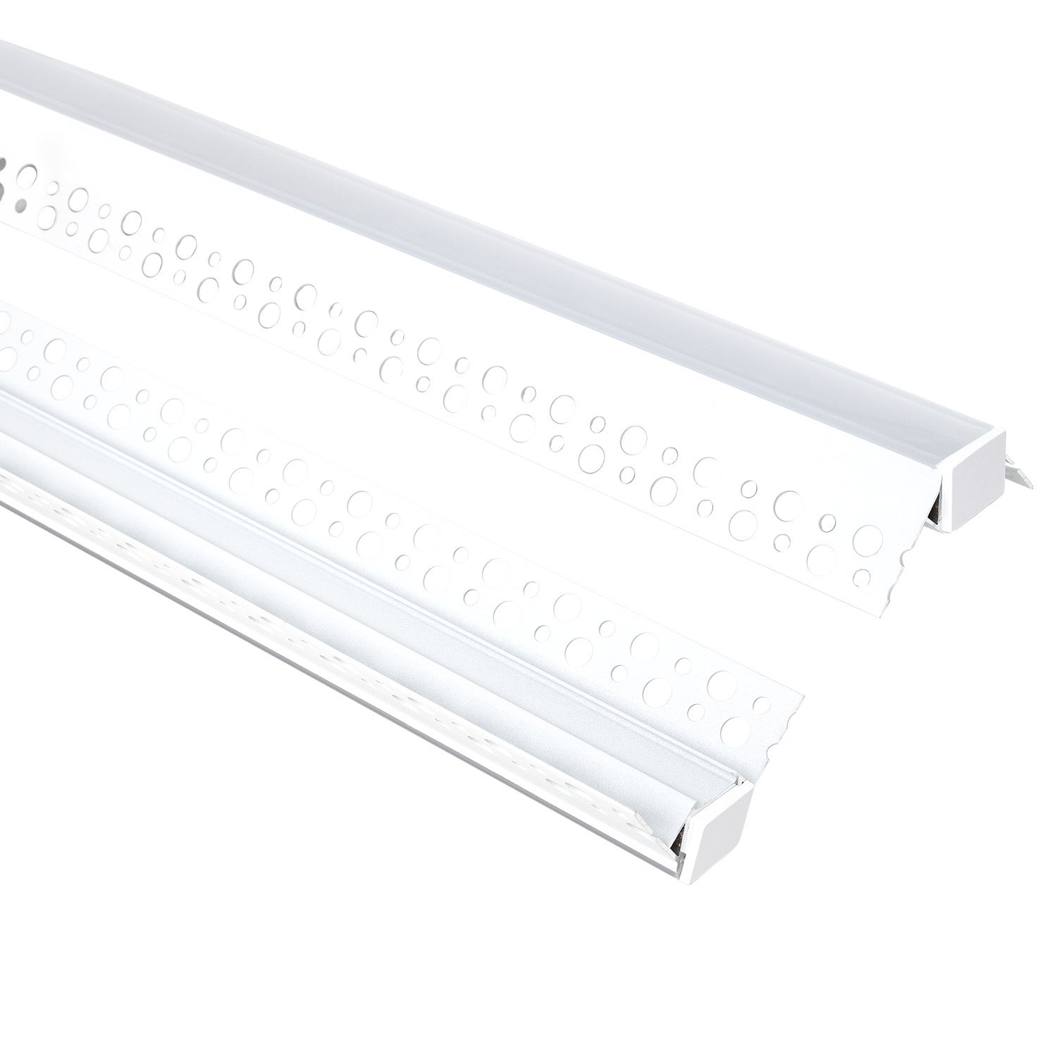 Profilé Aluminium Intégration Plâtre/Placo Angle Arista pour Rubans LED ...