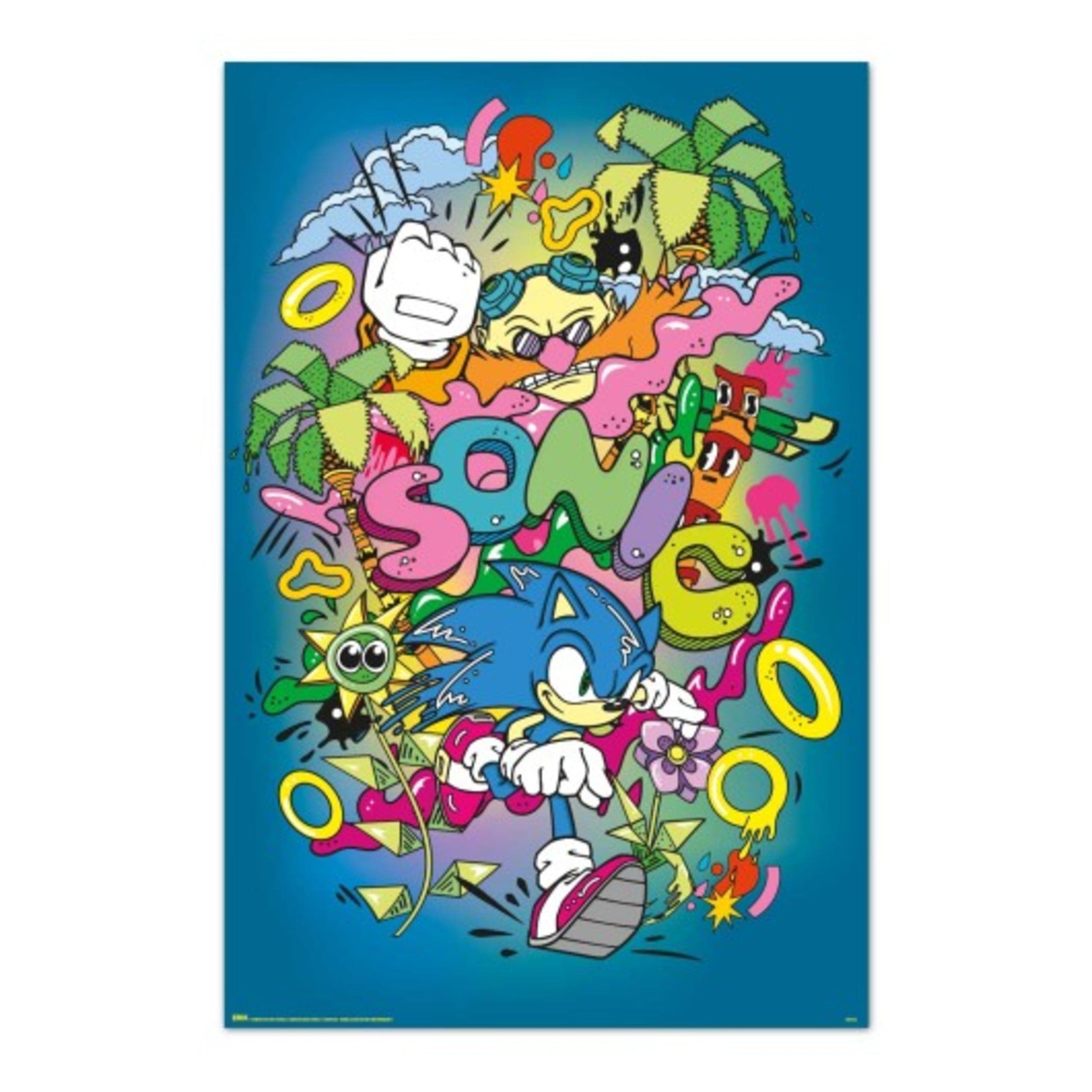 Poster Sonic - Pop 61x91.5cm | Leroy Merlin