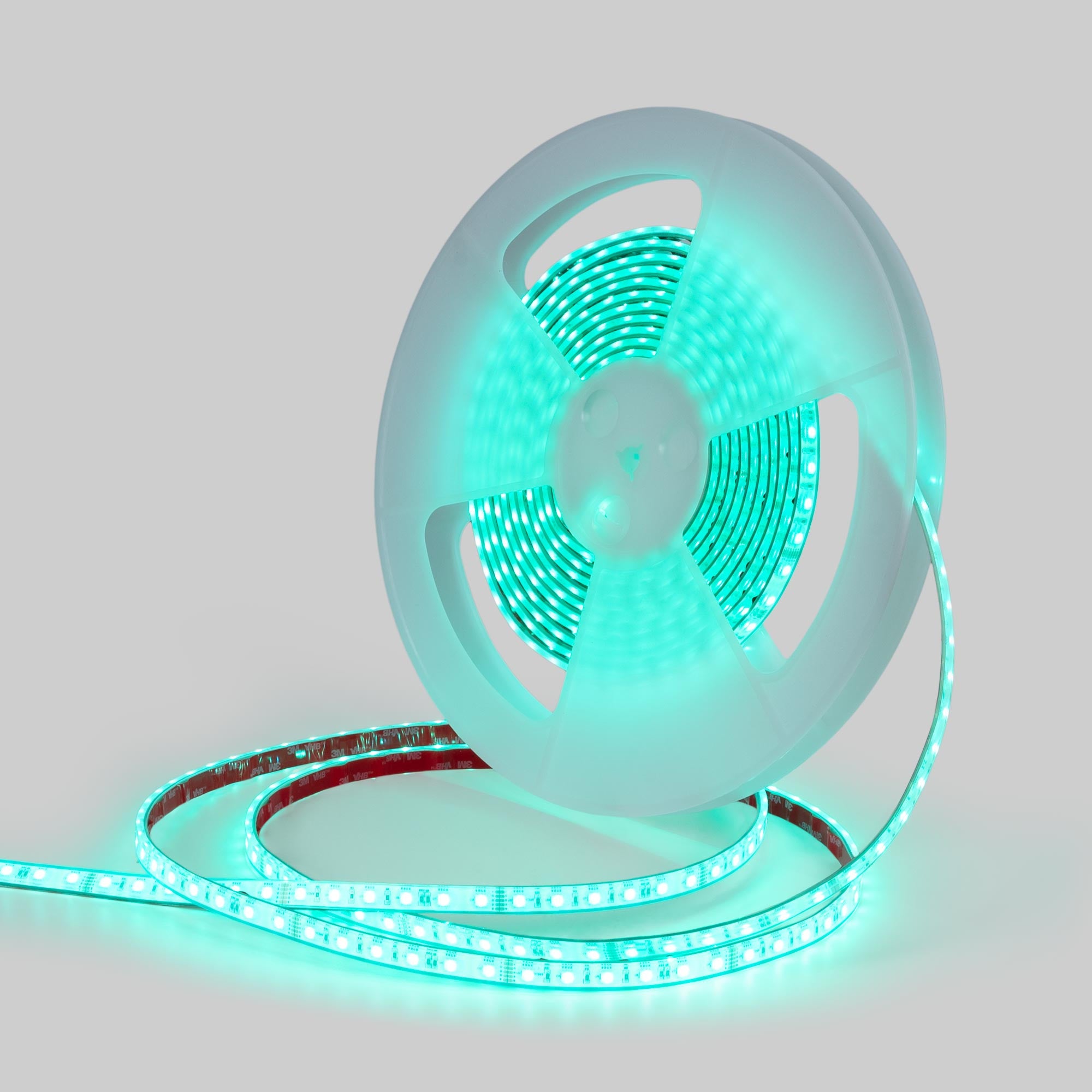 Ruban LED RGBW 24V DC submersible - 14.4W/m - 12mm - IP68 - 10 mètres ...