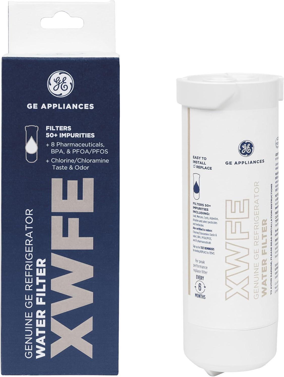 Filtre à eau pour réfrigérateur GE XWFE, filtre de rechange d'origine ...