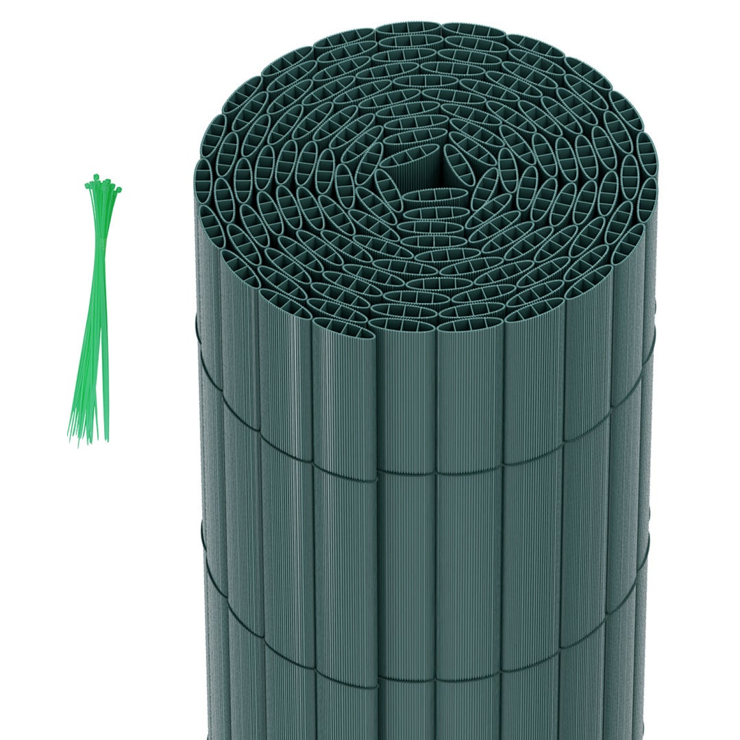 Cañizo de PVC resistente – Paravientos y privacidad para exterior ...