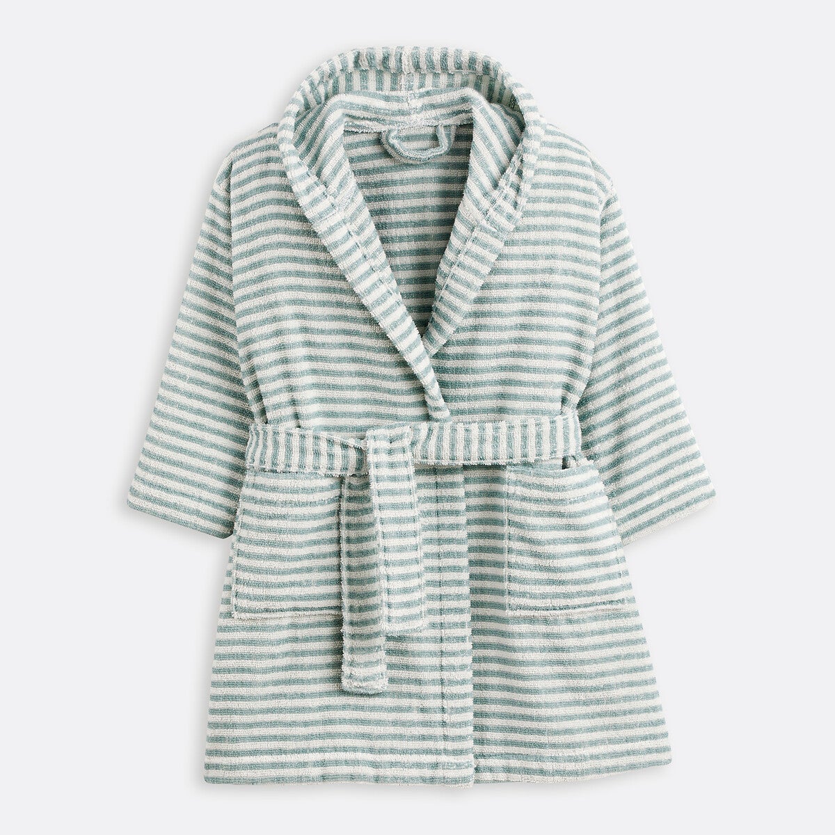 Peignoir capuche enfant Malo 360 g/m2 - Céladon - 4/6 ans - 102/114 cm | Leroy Merlin